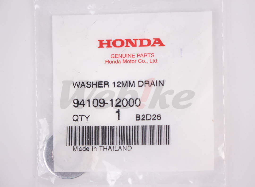 HONDA Thailand 原廠零件 洩油螺絲墊片 (12MM) 94109-12000 [94109-12000]