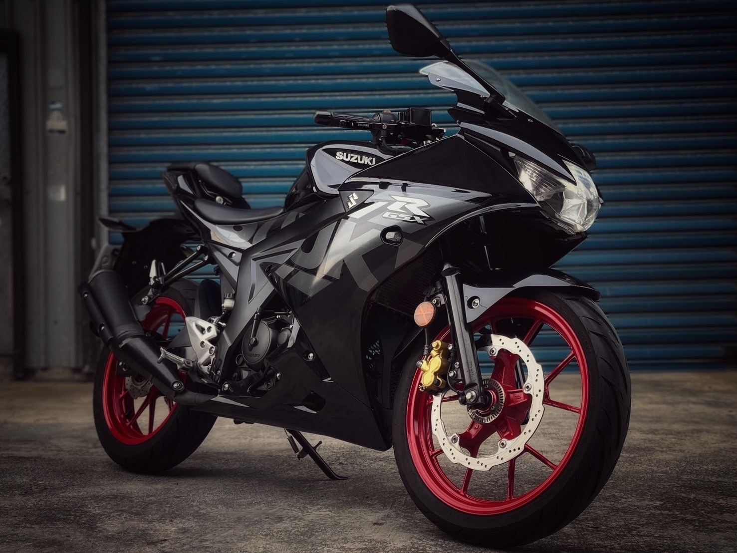 SUZUKI GSX-R150 - 中古/二手車出售中 2021 Suzuki GSX-R150 黑色系 基本改 小資族二手重機買賣 | 小資 ...
