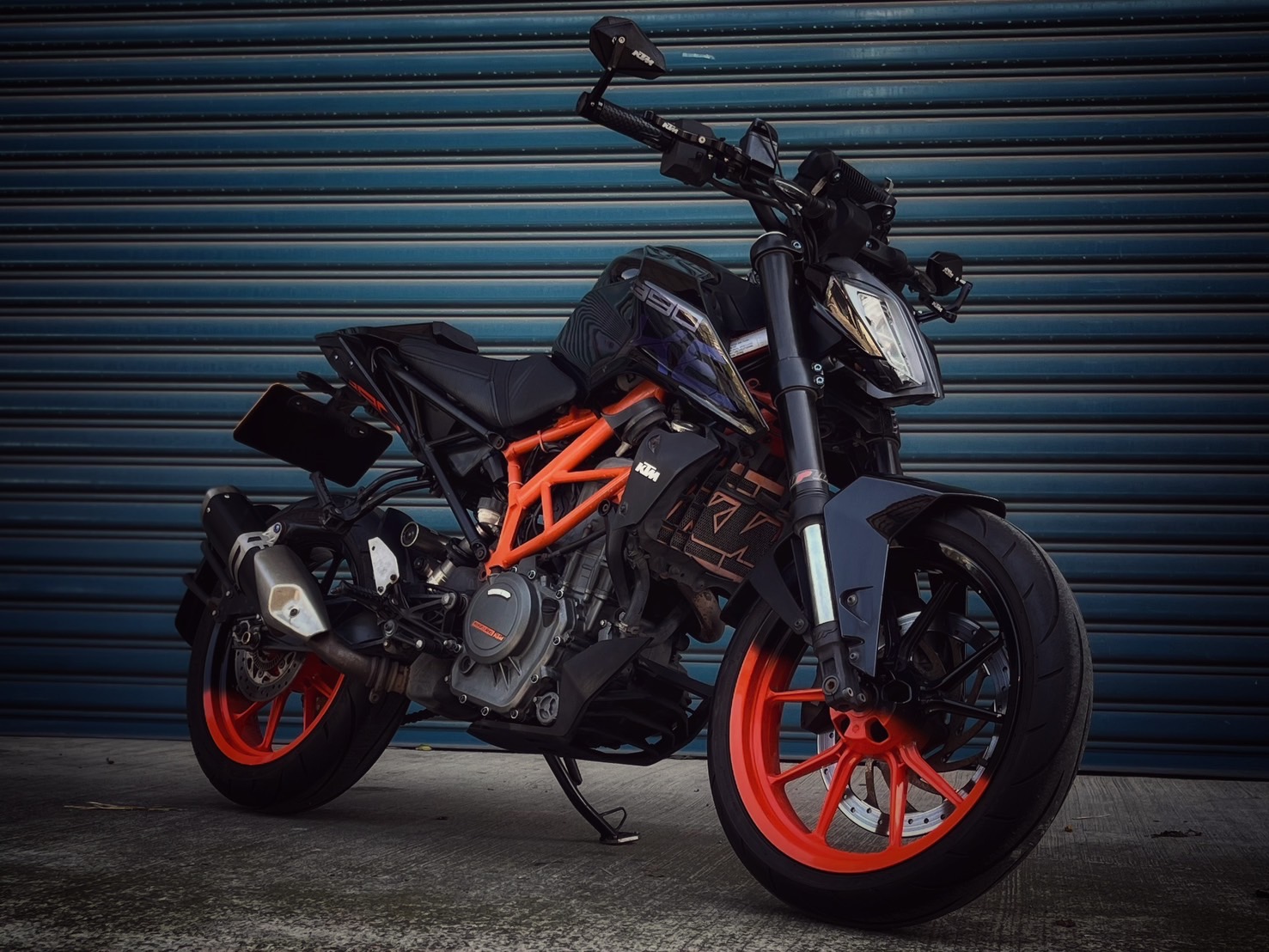 KTM 390DUKE - 中古/二手車出售中 KTM Duke390 全車彩貼 GearsH2後避震 Frando卡鉗 眾多鈦螺絲 小資族 ...