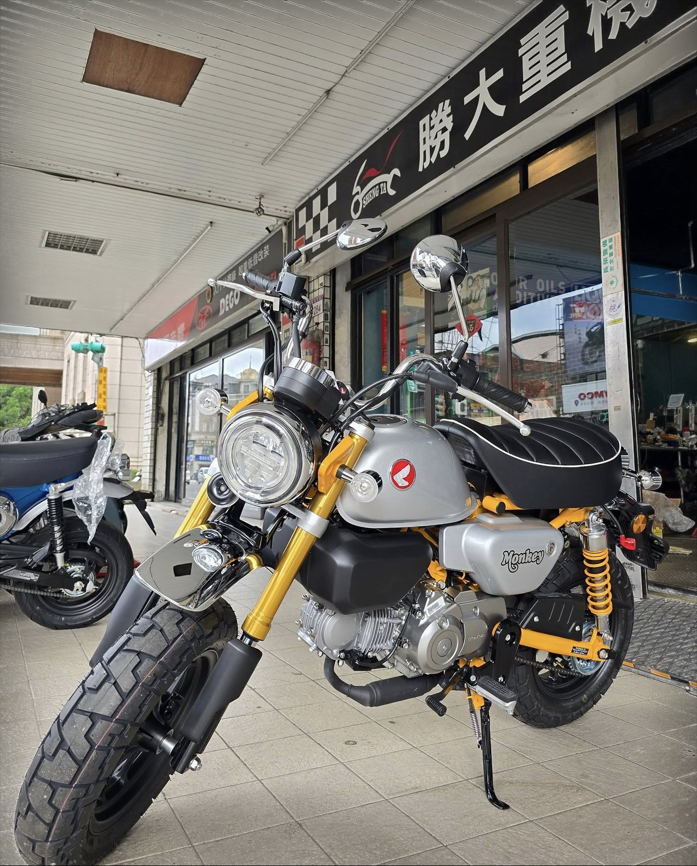 HONDA Monkey 125新車出售中 【全新車】黃色現車 2025 Honda Monkey125 標準版 五檔 全新車售價$16.8萬 實體店面 | 勝大重機 - 「Webike-摩托車市」