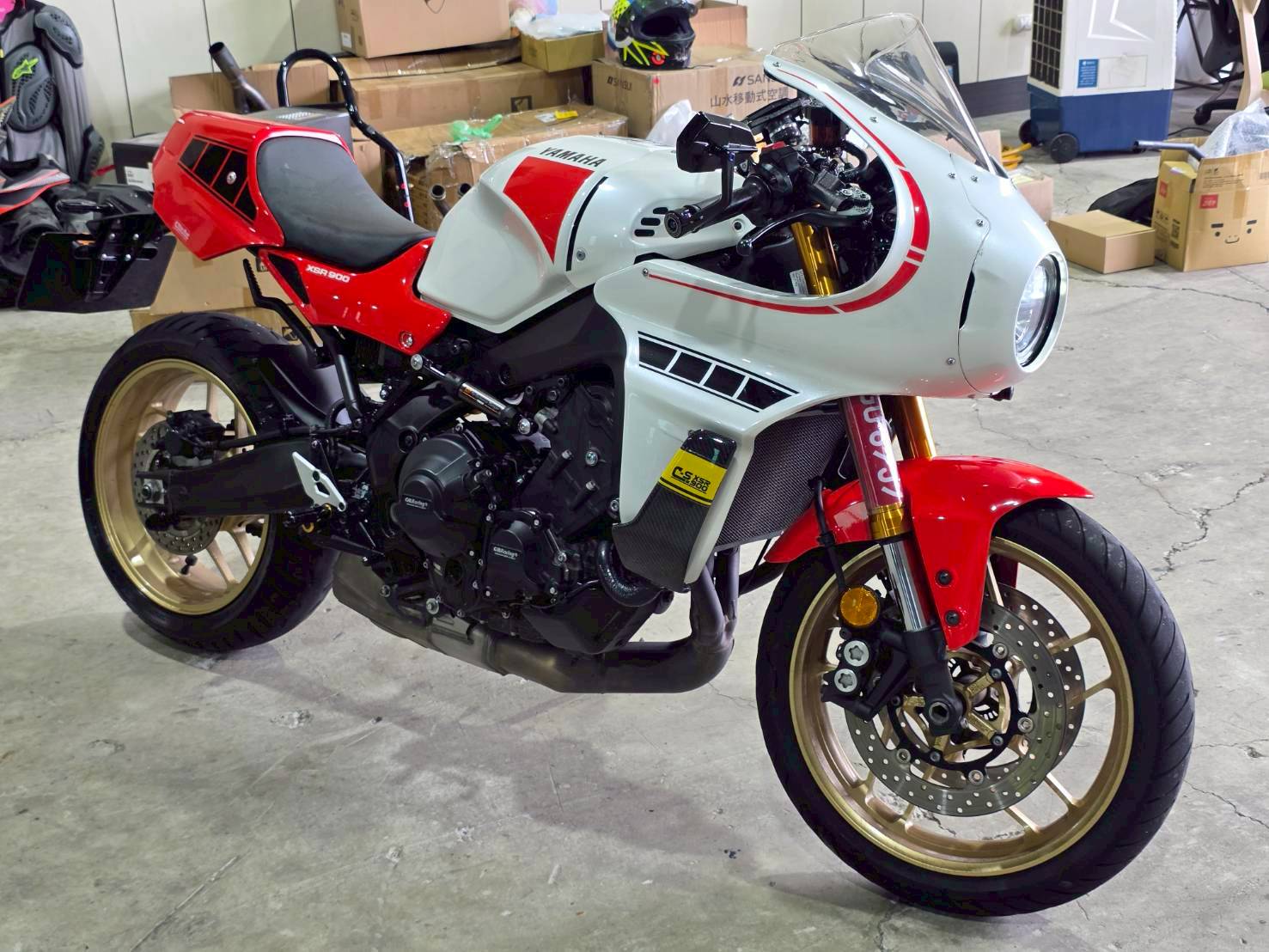 YAMAHA XSR900 - 中古/二手車出售中 [出售] 2024年 YAMAHA XSR900 改Hoobue套件 | 老爹重機 ...