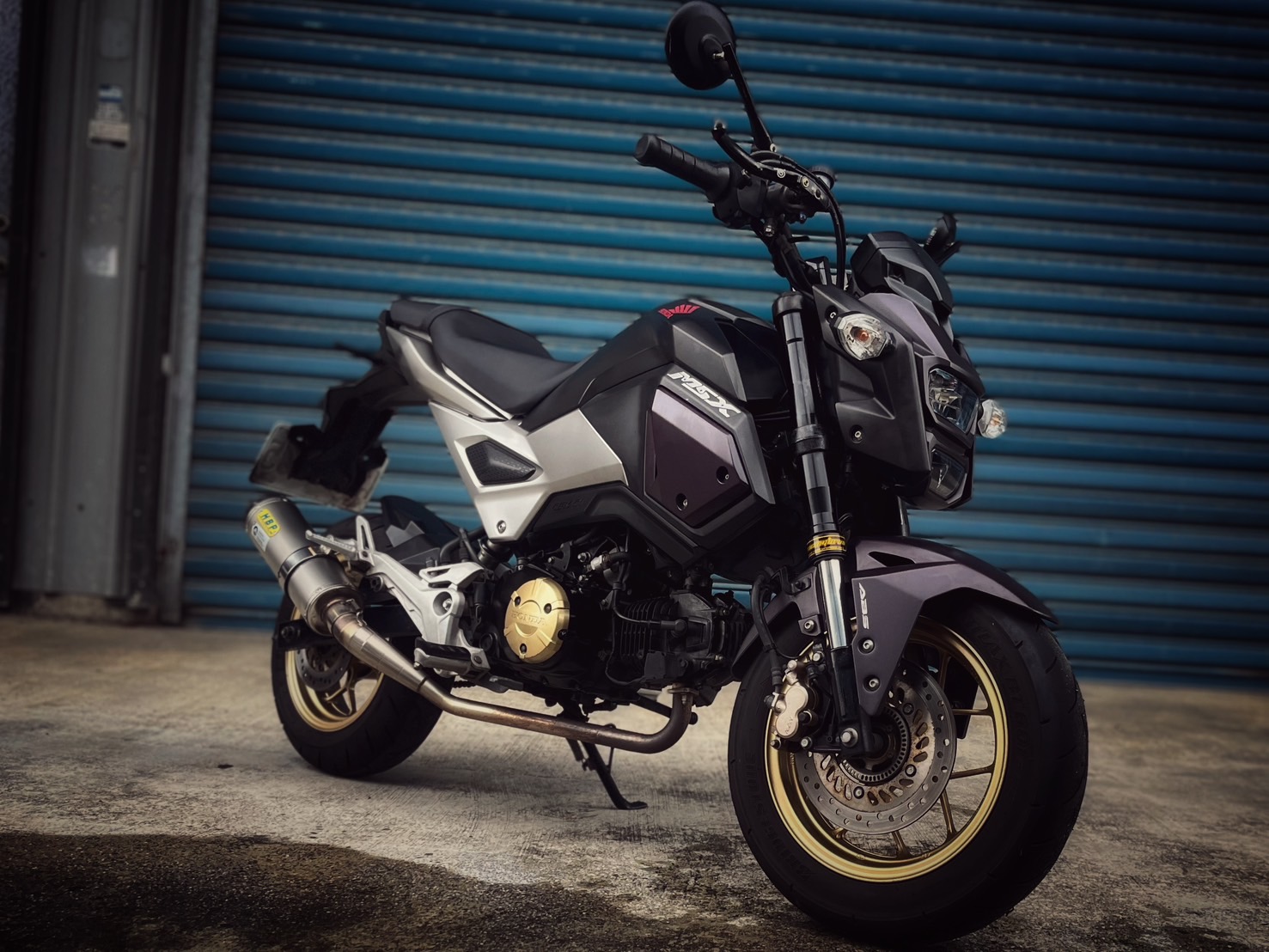 HONDA MSX125 - 中古/二手車出售中 MSX125 SF ABS版 一手車 HBP排氣管（認證）眾多改裝 小資族二手重機買賣 ...