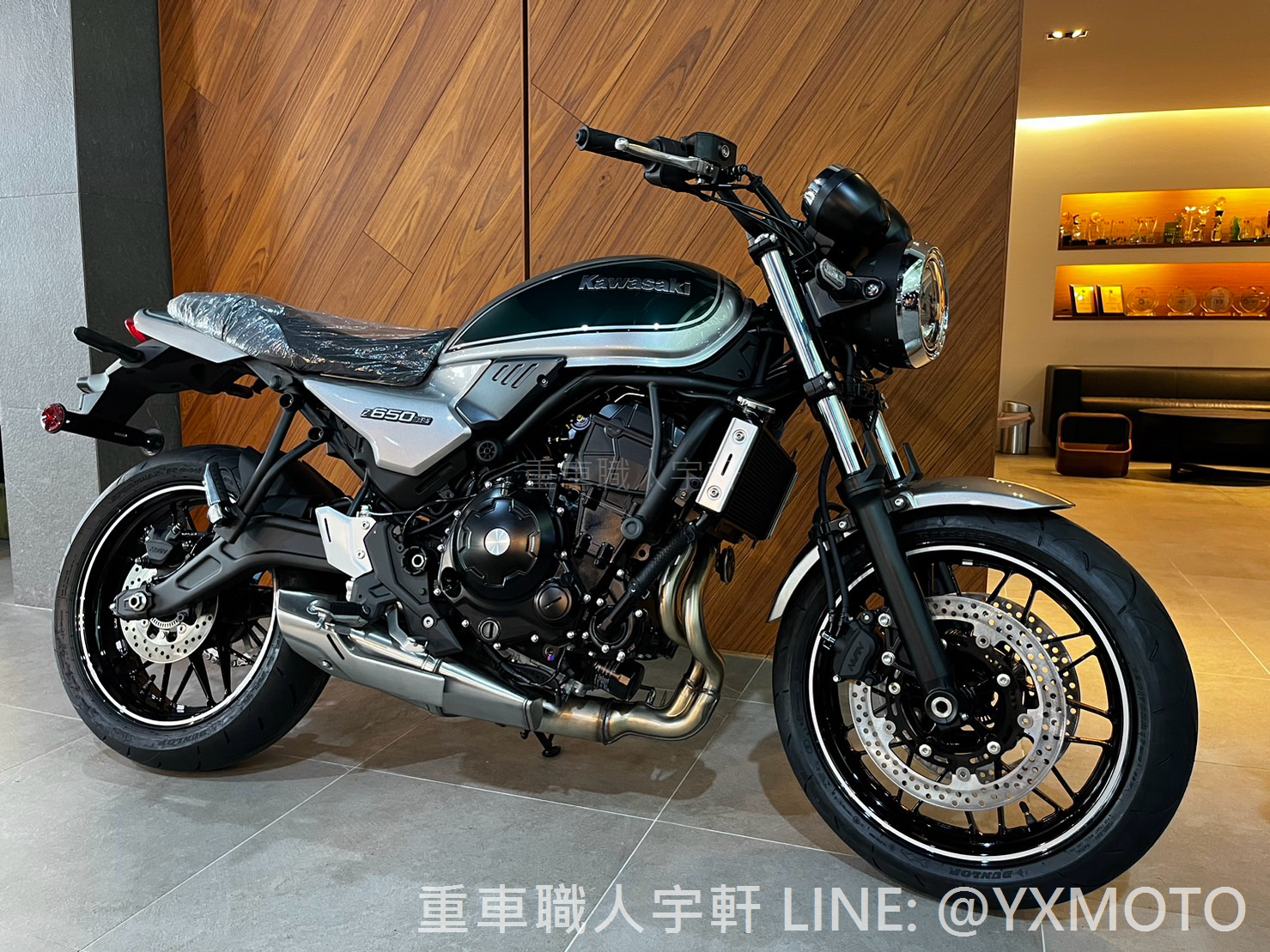 KAWASAKI Z650RS新車出售中 【敏傑宇軒】全額72期零利率 贈全險! Kawasaki Z650RS 2024 幻影銀綠 總代理 ...