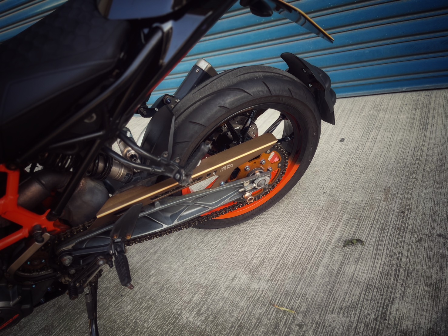 KTM 390DUKE - 中古/二手車出售中 KTM Duke390 全車彩貼 GearsH2後避震 Frando卡鉗 眾多鈦螺絲 小資族 ...