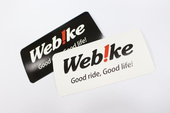 WEBIKE TEAM NORICK Web!ke LOGO 貼紙 - 黑白隨機 [WBS-BK-W]
