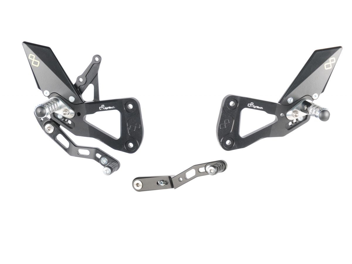 LighTech 可調式腳踏後移套組 (附固定腳踏桿) [FTRSU004]