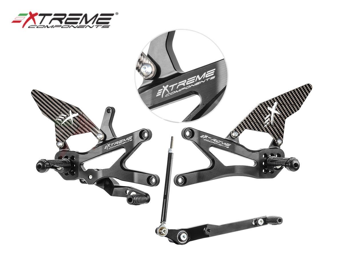 EXTREME COMPONENTS 腳踏後移套件 (碳纖維材質 ) (PED-GP EVO CBR100020 CD)| Webike摩托百貨