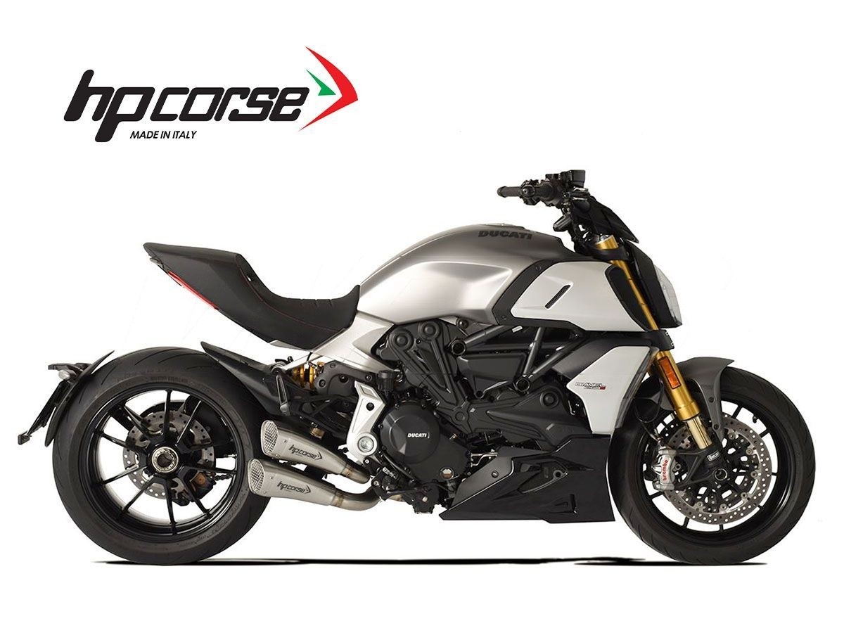 HP Corse 雙出排氣管DUCATI DIAVEL 1260 2018-2020 (XDUHY20P04S-AAB)| Webike歷史新低價特賣