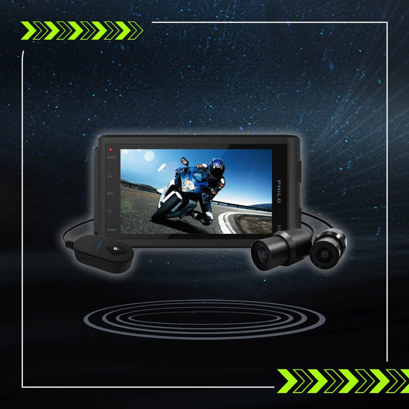 Philo 飛樂 M92 前後雙鏡頭 機車行車紀錄器 [M92]