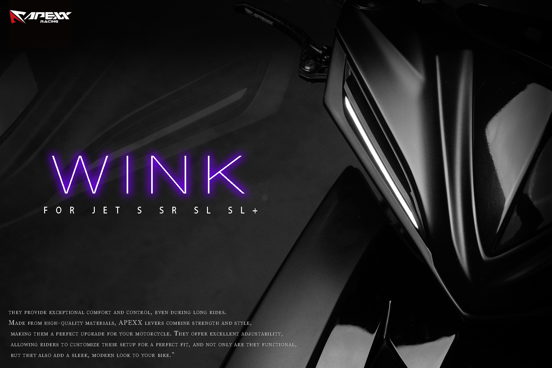 APEXX 媚眼 日型燈 / 方向燈 JET S / SR / SL / SL+ [APEXX-20250210-01]