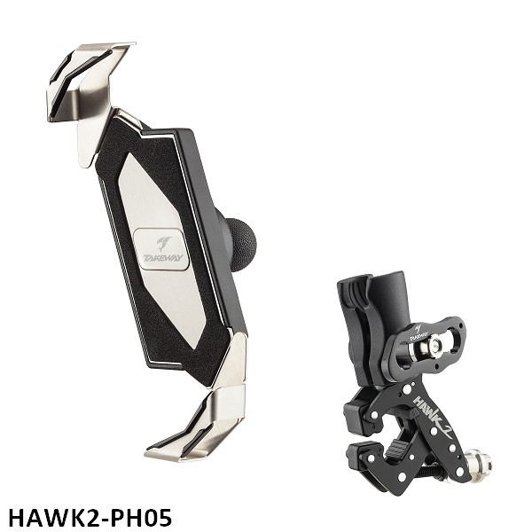 Takeway HAWK2 夾式Pro 黑隼1手機架 [HAWK2-PH05-pro]