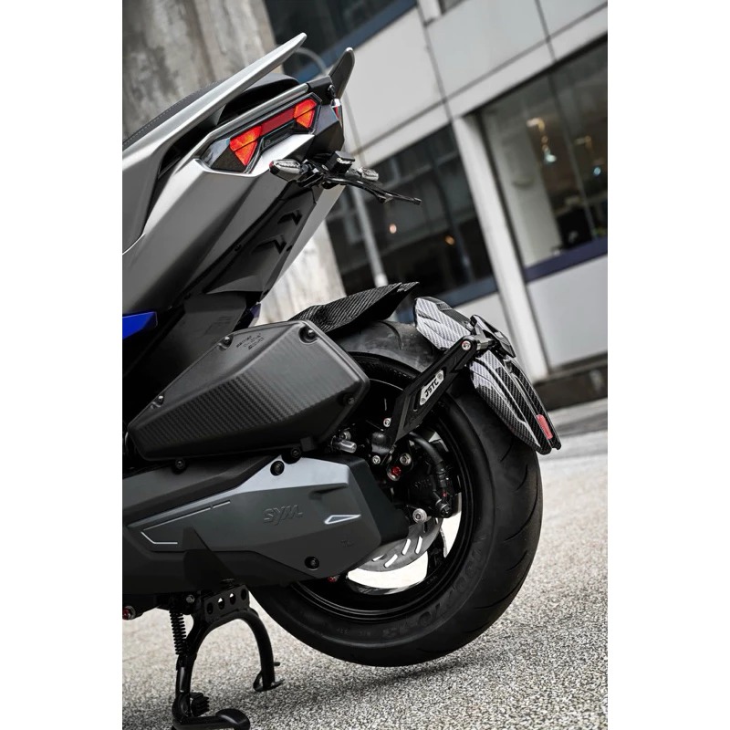 JSTC MOTOR FREEDOM CNC 後土除 + 牌架下移套件 DRG 2.0 [JSTC-2503-007-BK-BK-FG]