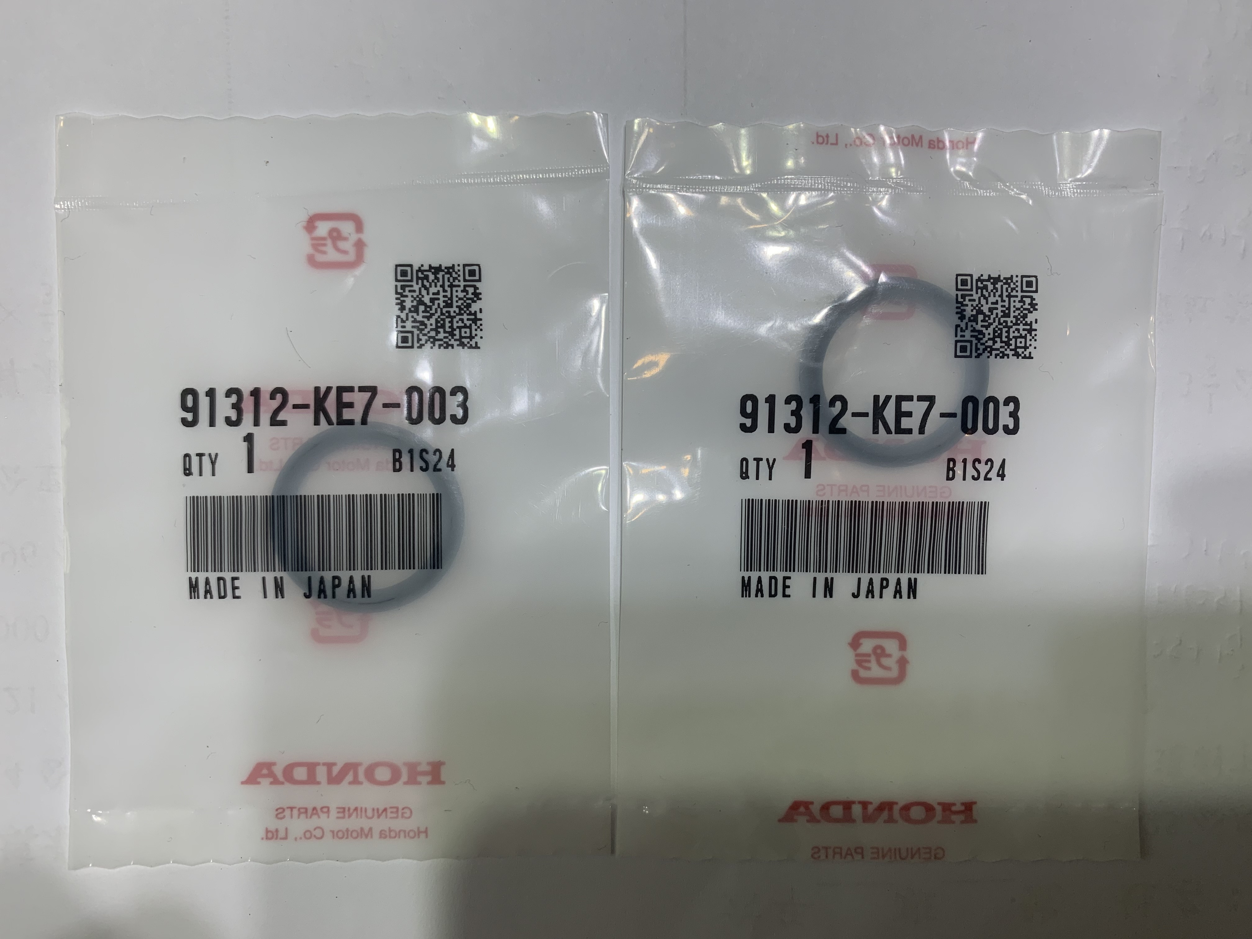HONDA原廠零件：O環 (19X3) 【O-RING (19X3) (NOK) 91312-KE7-003】商品評論、車友使用心得 ...